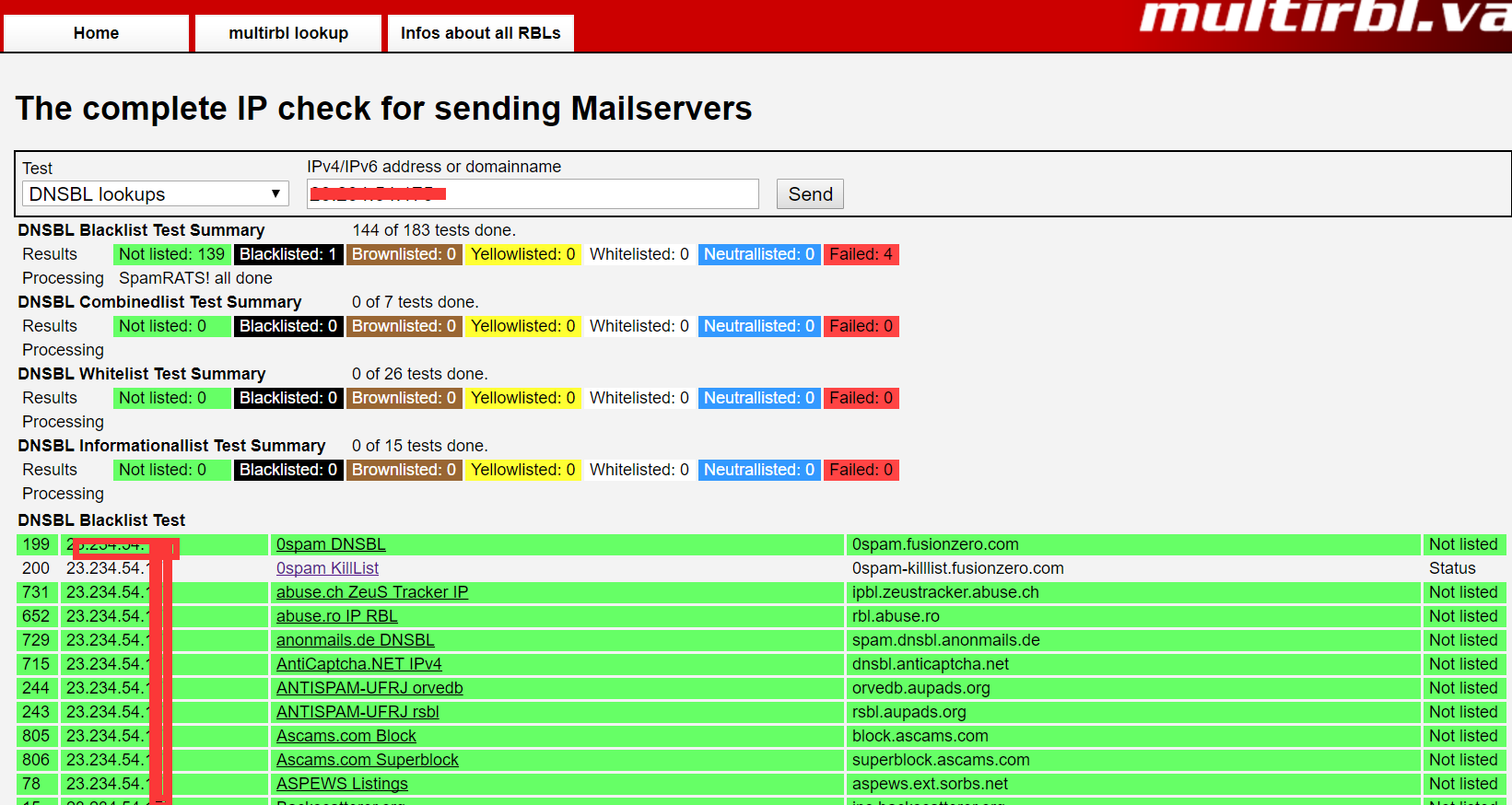 2个比较权威的IP黑名单查询网站! | 免费在线批量验证邮箱有效性 - EmailCamel.com